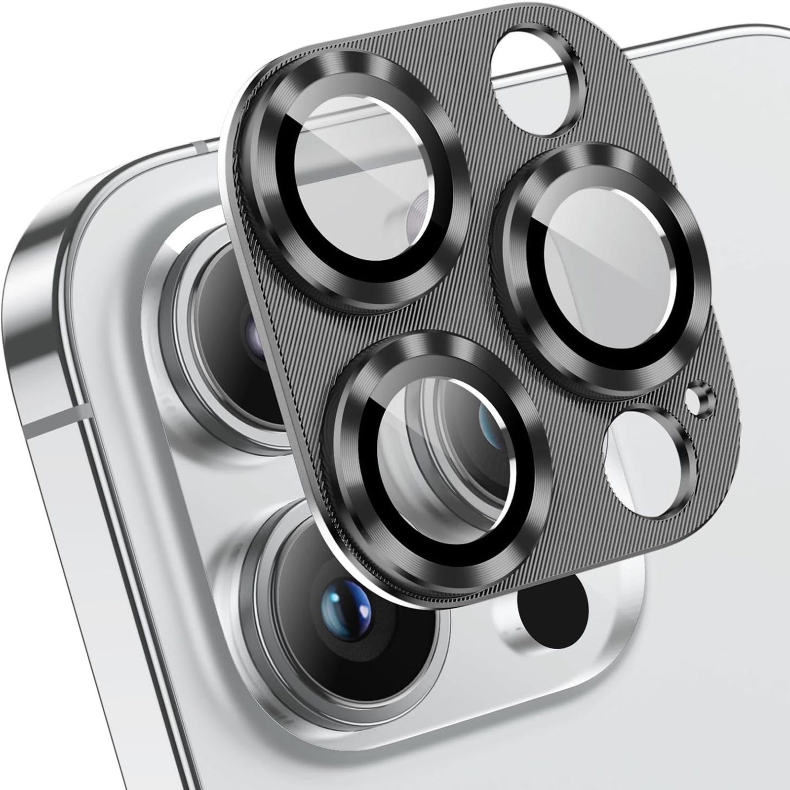Dteck for iPhone 15 Pro Camera Lens Protector, Case-Friendly Strong ...
