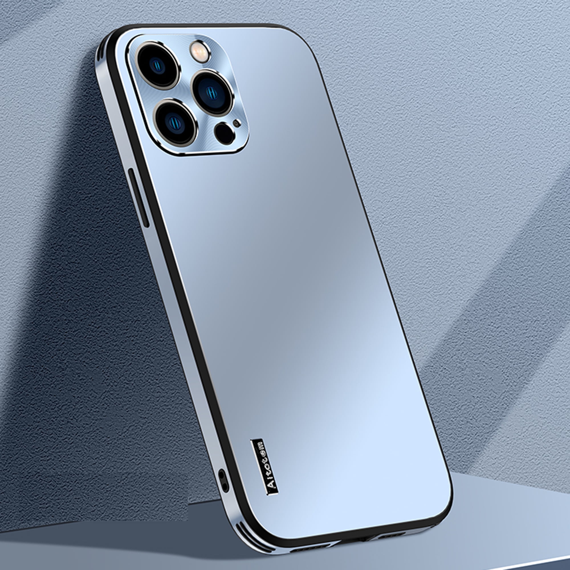 Dteck for iPhone 15 Pro Case, Matte Metallic Luster Design Anti-Scratch ...