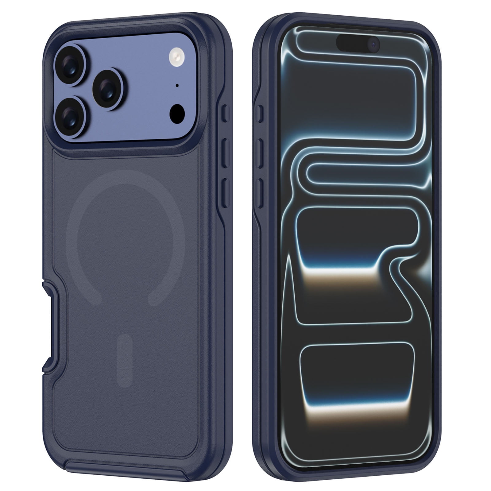 Dteck for iPhone 17 Pro Max Case, Compatible with MagSafe, Durable Drop Protection Shock ...