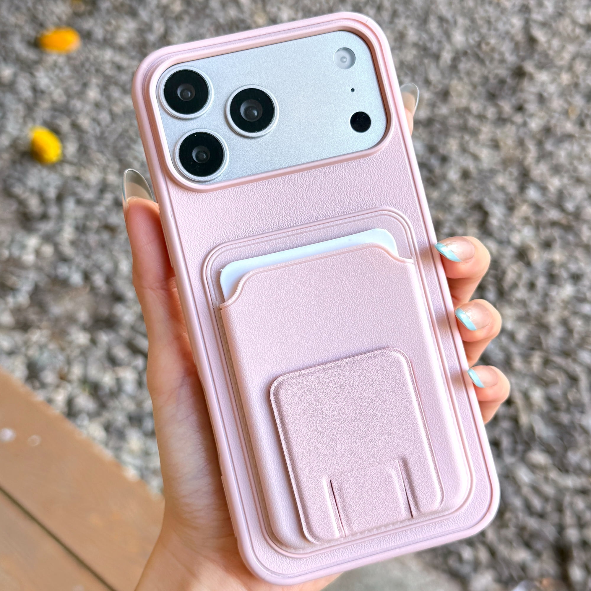 Dteck for iPhone 17 Pro Max Case with Credit Card Slot, Slim Shockproof ...