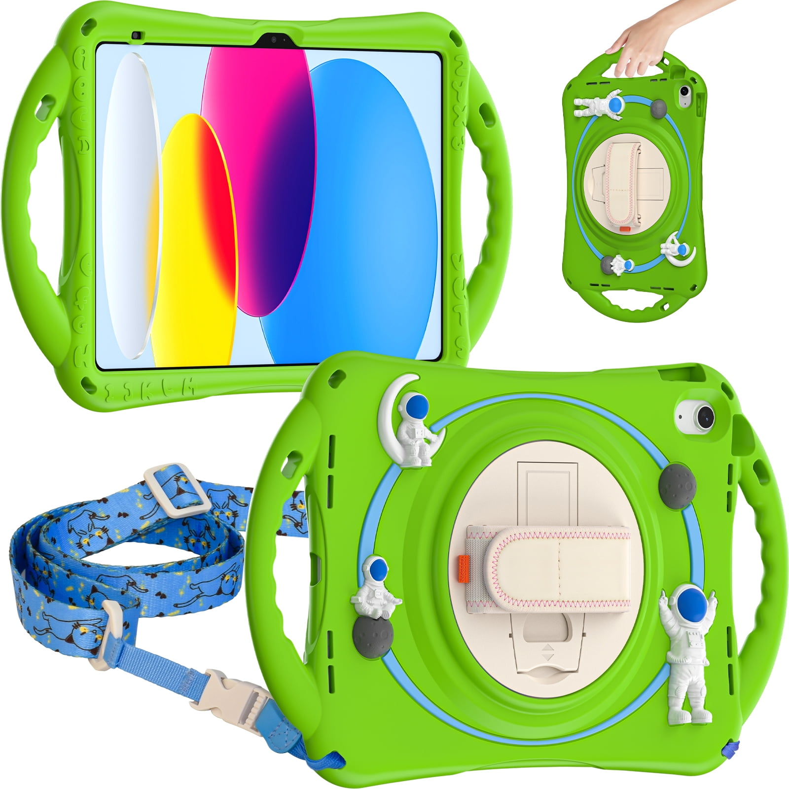 Dteck for iPad 10.2 Case for Kids, iPad 9th/8th/7th Gen Case, iPad Pro ...