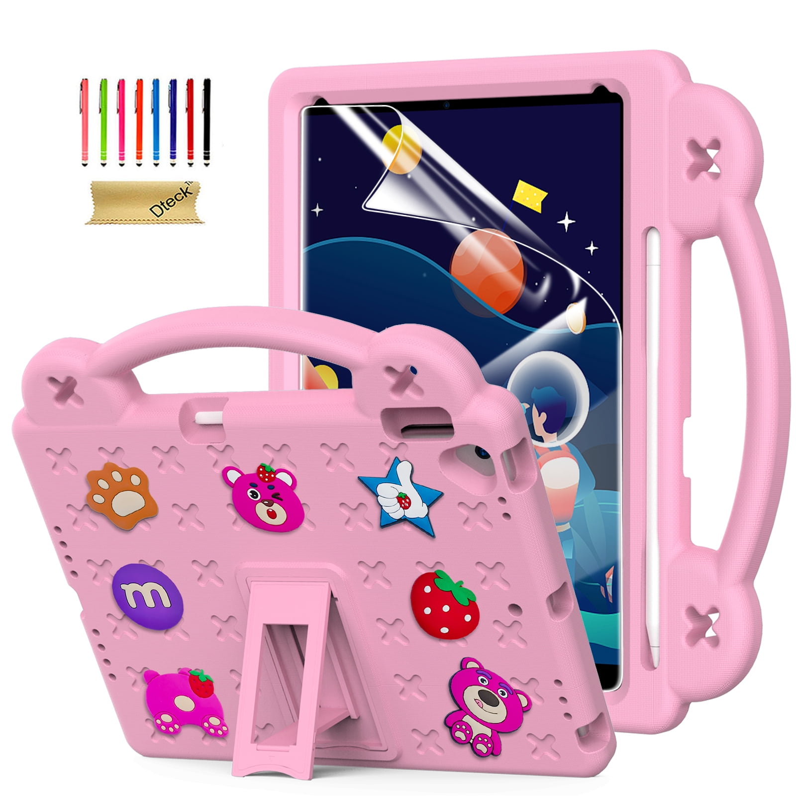 Dteck for iPad 10.2 Case with Screen Protector, iPad 9th/8th/7th ...