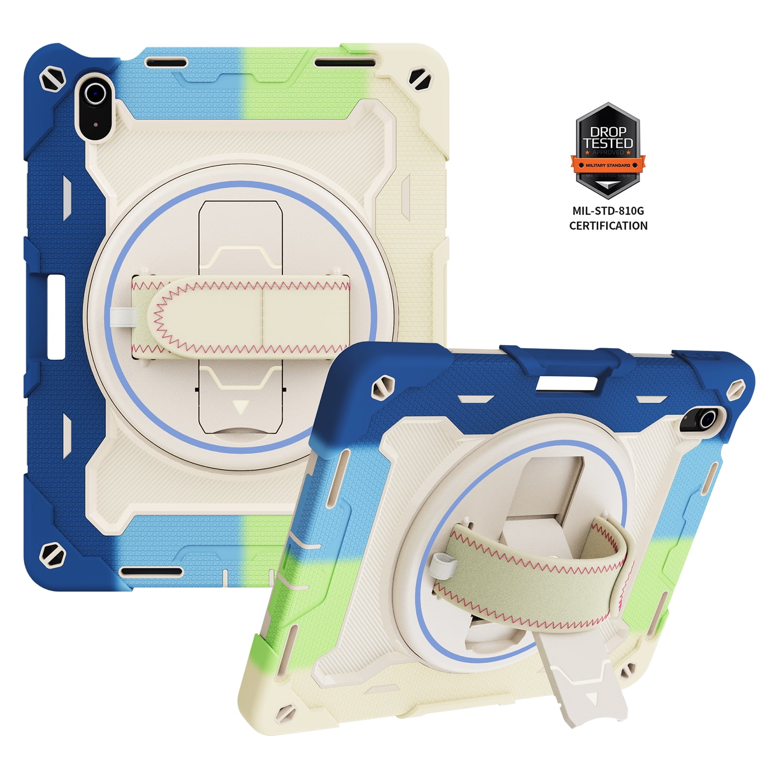 Dteck for iPad 10th Generation 10.9 Inch Tablet (2022 Model) Case with ...