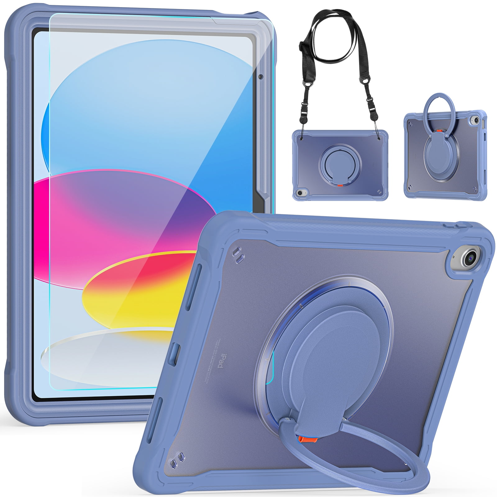 Dteck for iPad 10th Generation Case, iPad 10.9" 10th Gen 2022 Case for ...