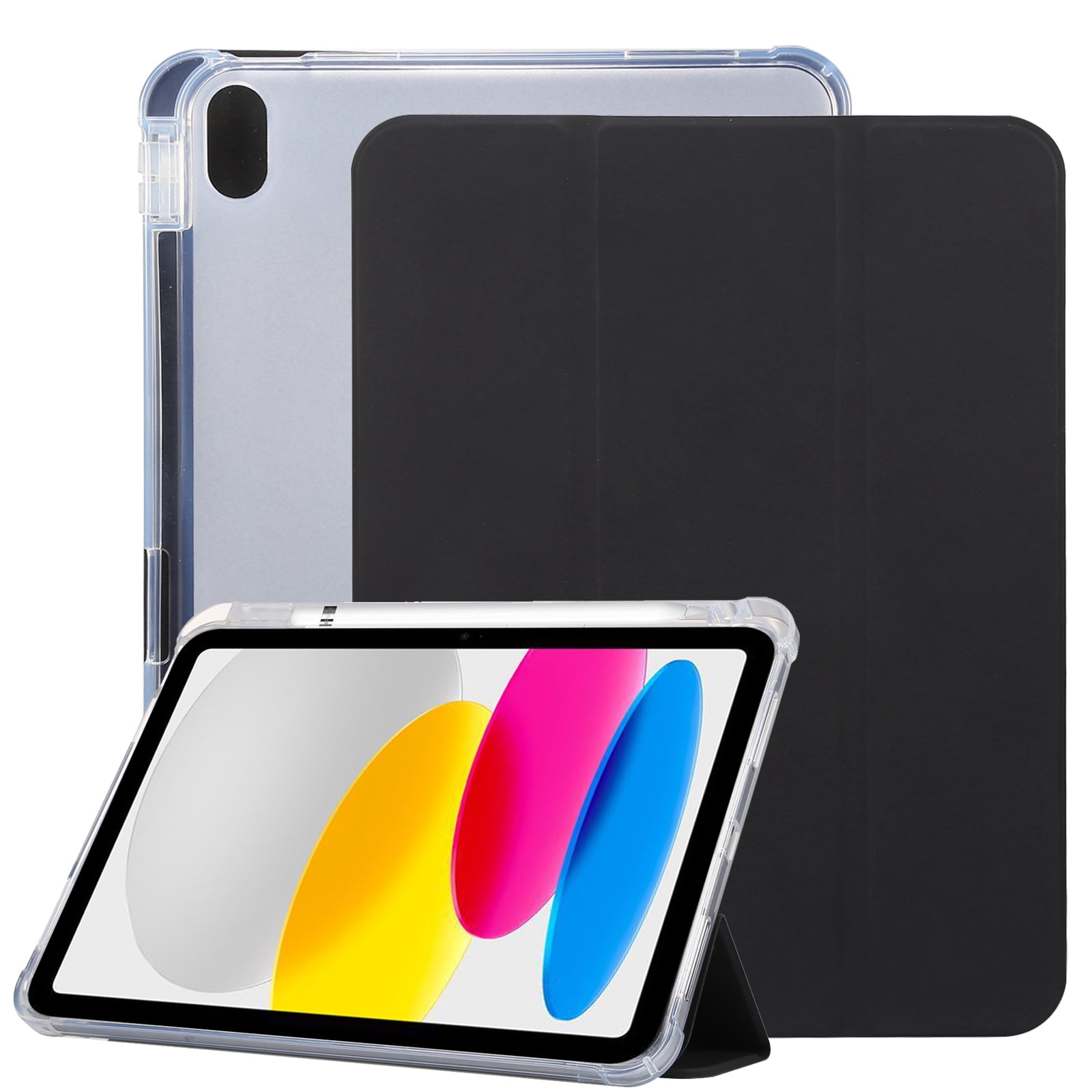 Dteck for iPad 10th Generation Case with Pencil Holder 2022 iPad 10.9 ...