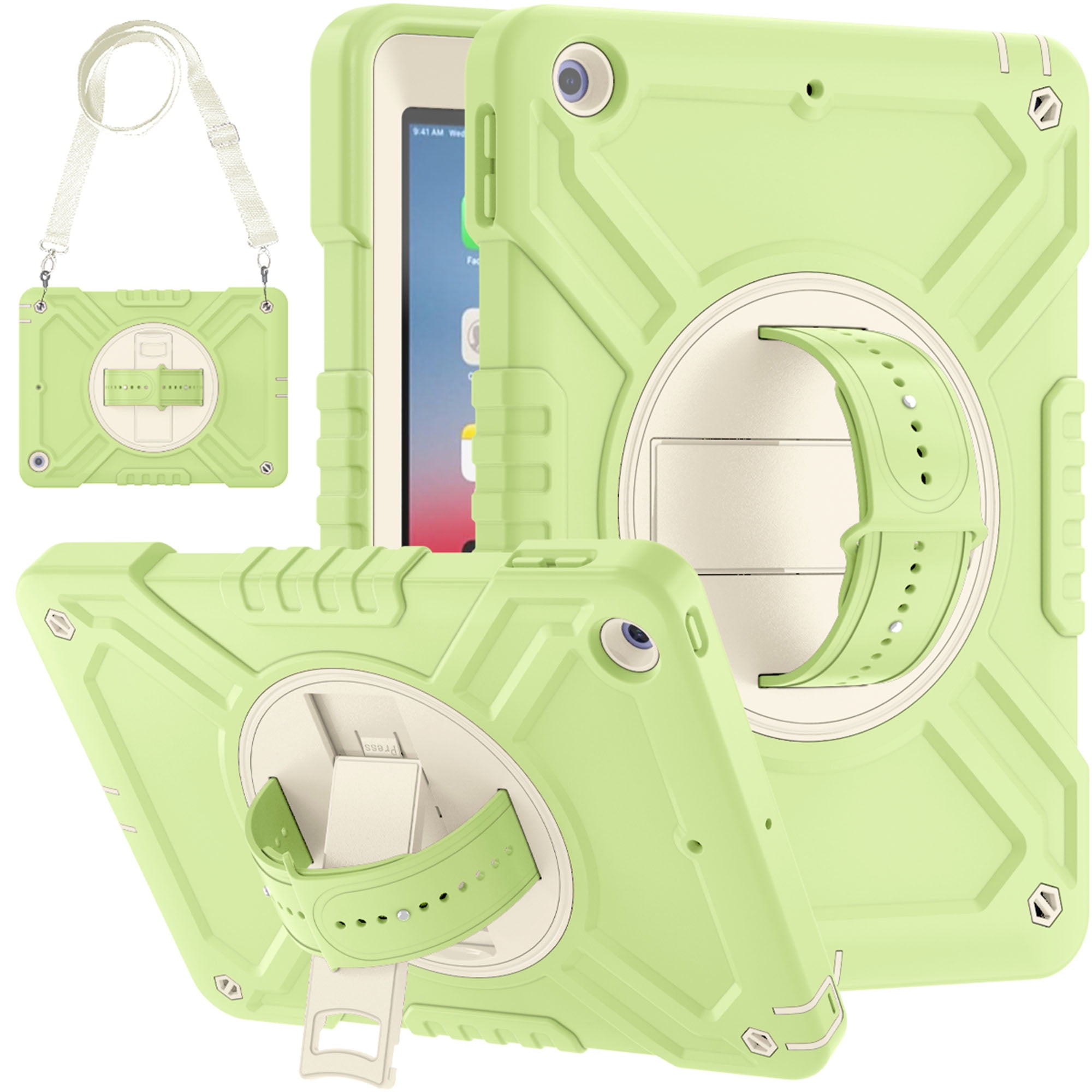 Dteck iPad 6th/5th Generation Case 9.7 Inch, Heavy Duty Protective ...