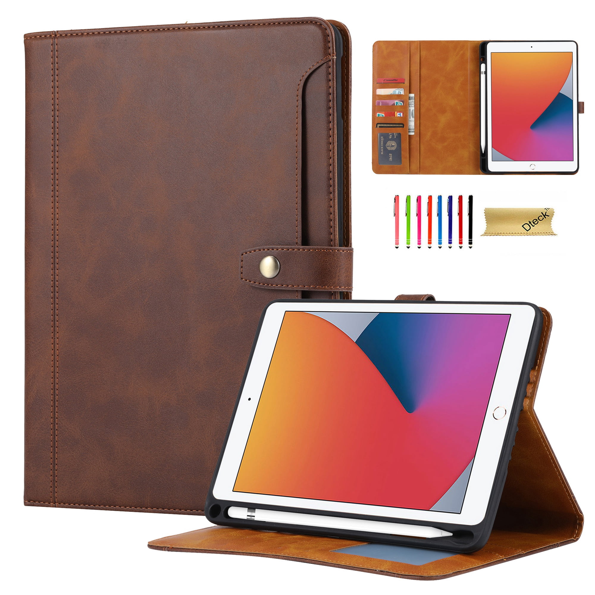 Dteck iPad 9th/8th/7th Generation 10.2 Inch Case 2021/2020/2019 ...