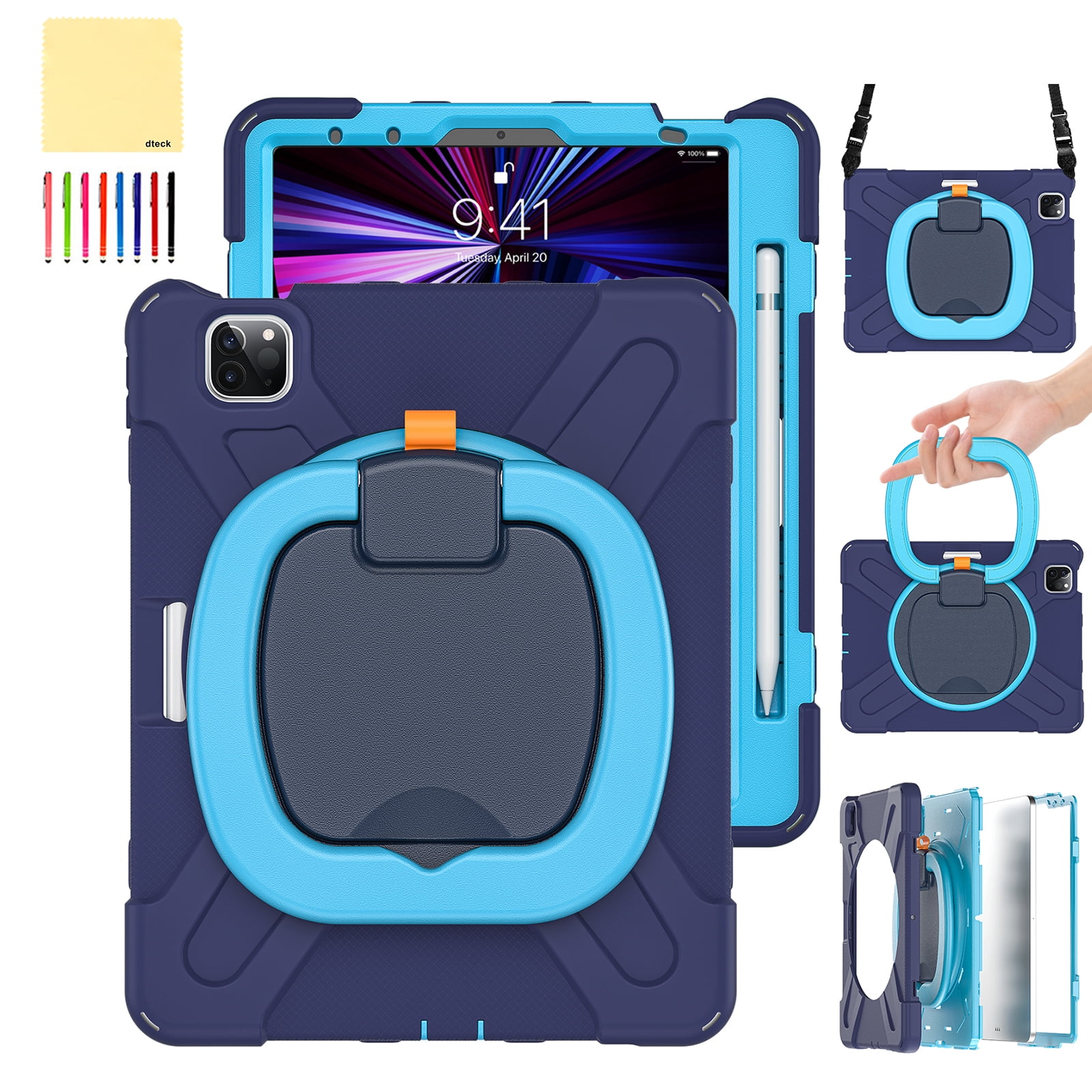 Dteck for iPad Air 11 inch 2025/2024 & Pro 11 (2022/2021/2020/2018 ...