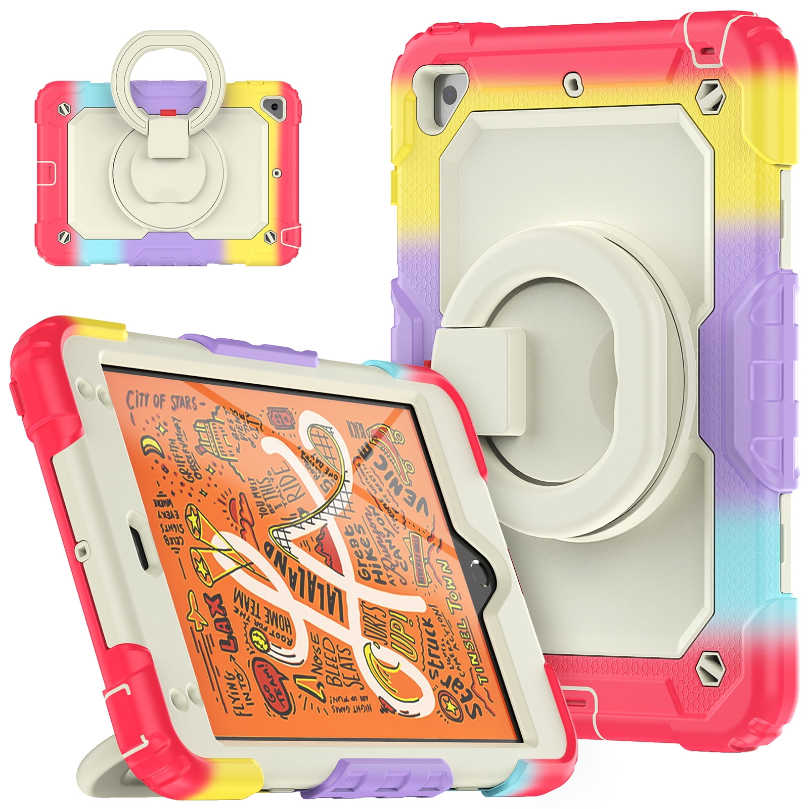 Dteck iPad Mini 5th Generation w/Pencil Holder 2019 Case / iPad Mini 5/ ...