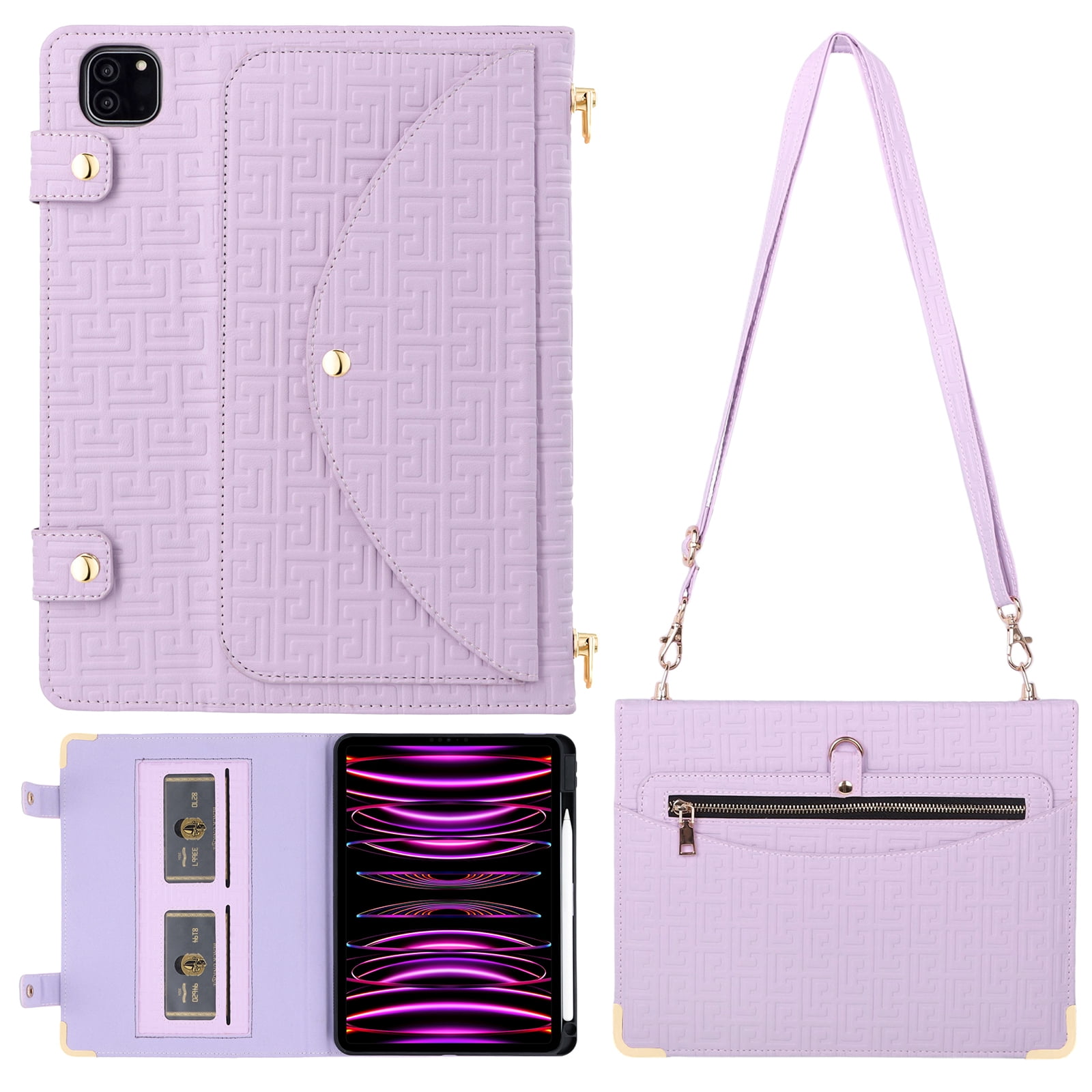 Dteck for iPad Pro 12.9 Case 6th/5th/4th/3rd Generation 2022/2021/2020 ...
