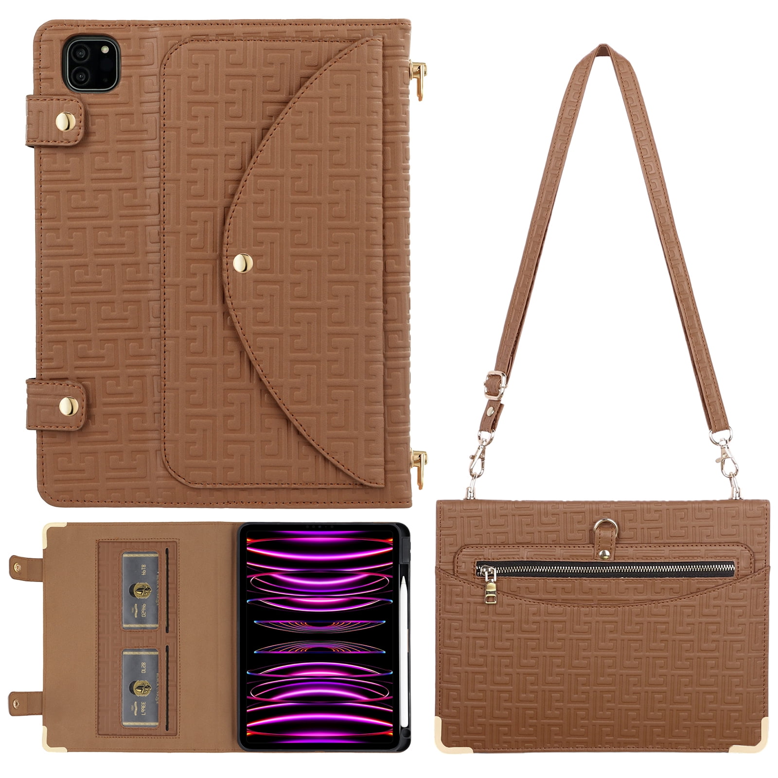 Dteck for iPad Pro 12.9 Case 6th/5th/4th/3rd Generation 2022/2021/2020 ...