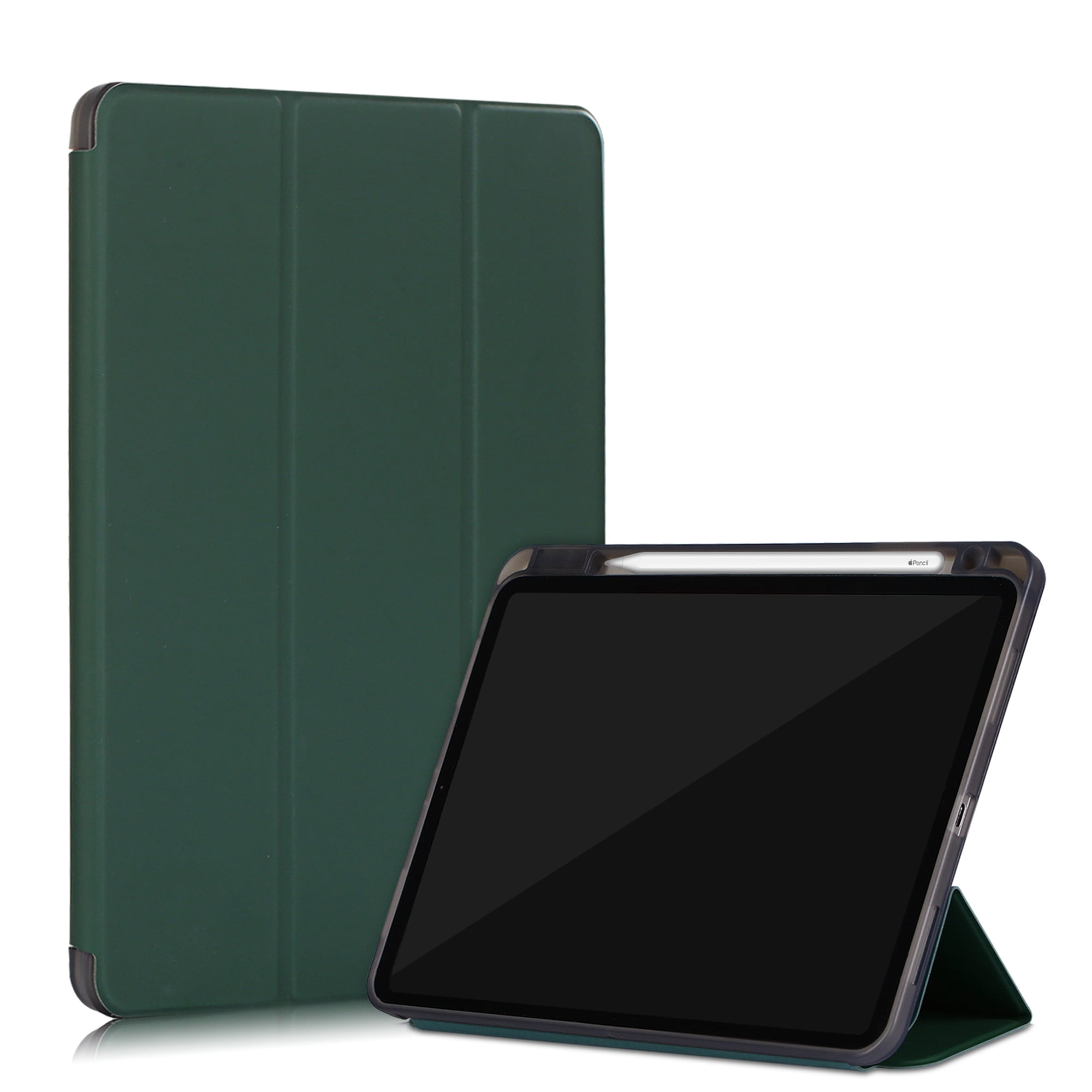 Dteck iPad Pro 12.9 inch 4th Generation 2020 Case with Built-in Pencil ...