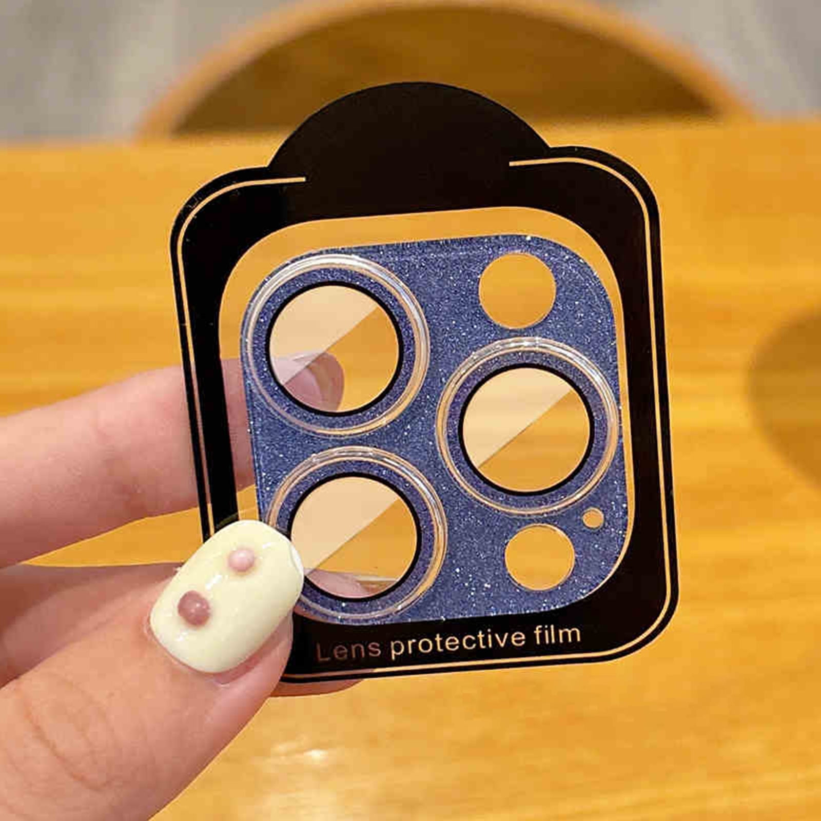 Dteck for iPhone 11 Bling Camera Lens Protector Tempered Glass Screen ...