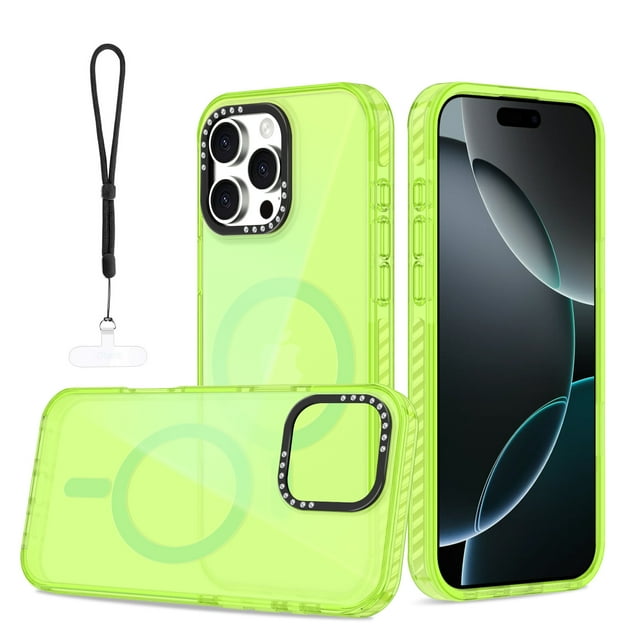 Dteck for iPhone 12 Pro Max Case with Magnetic, Compatible with MagSafe ...