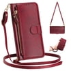 Dteck for iPhone Air Case for Women, Crossbody Wallet Phone Case with ...