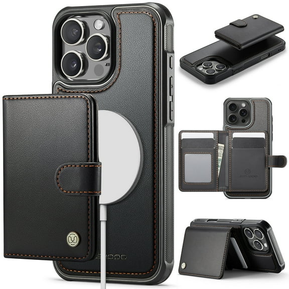 Case For iPhone 13 Pro RFID Blocking Compatible With MagSafe Detachable ...