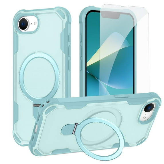 Dteck for iPhone 16E 2025 Case with Screen Protector, Compatible with ...