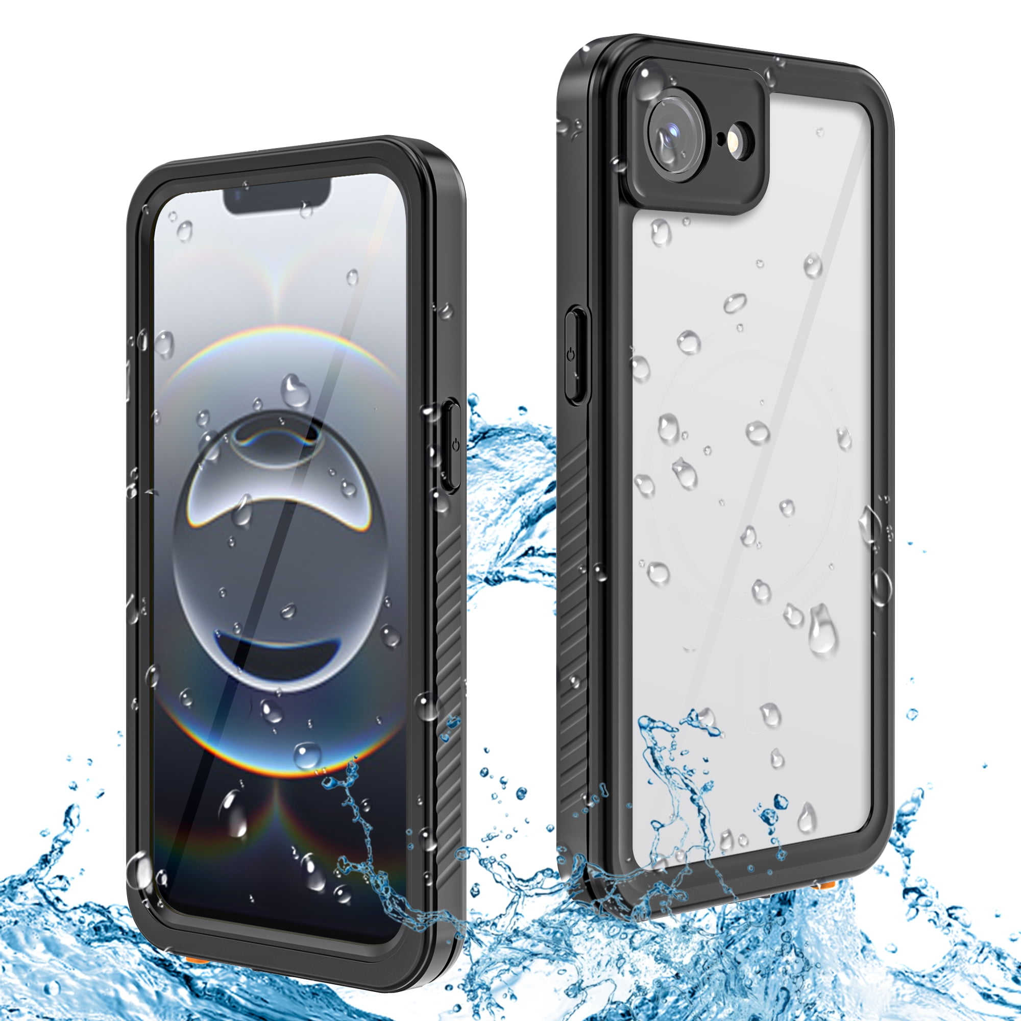 Dteck for iPhone 16e Case Waterproof, Built-in Lens & Screen Protector 360° Full Body Heavy Duty ...