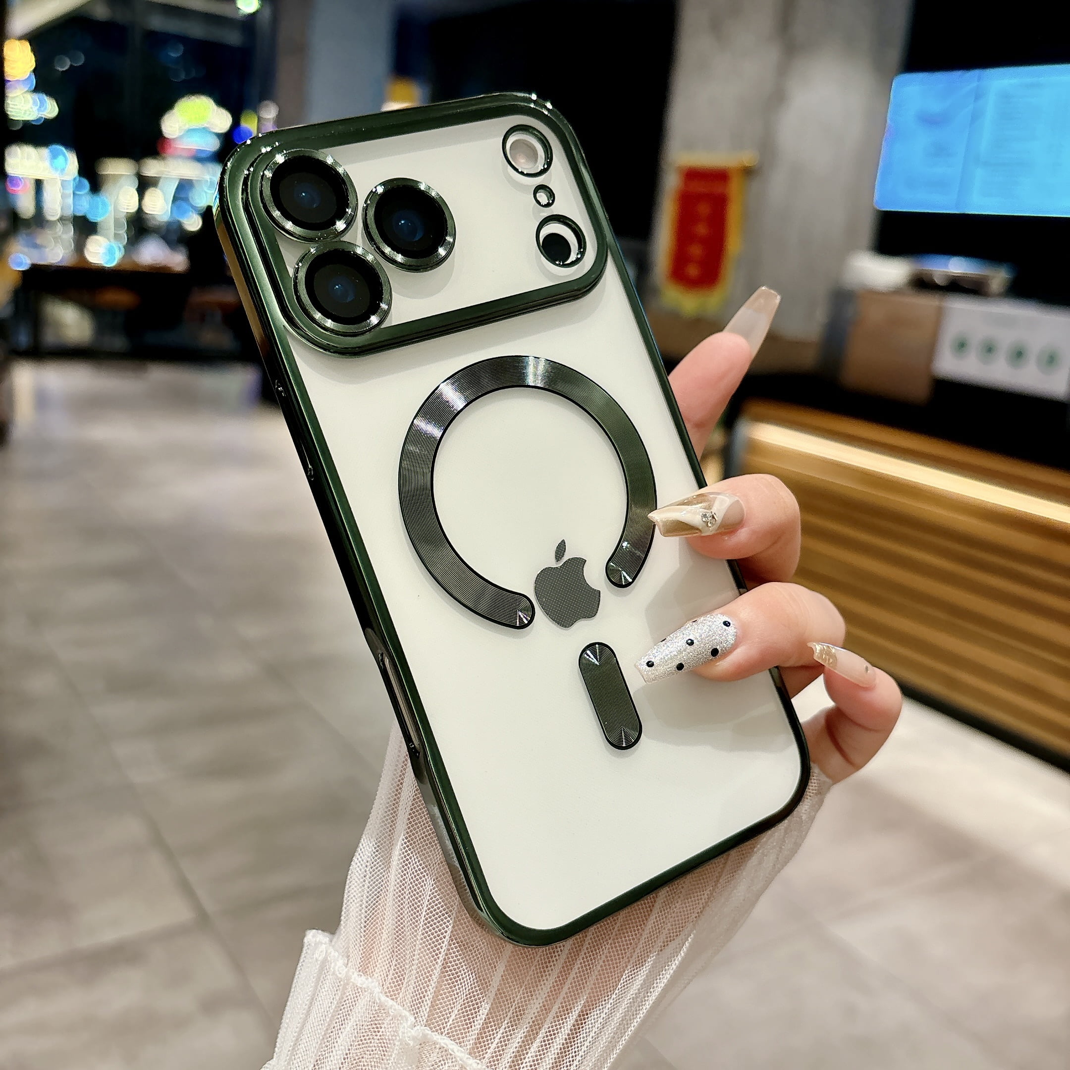 Dteck for iPhone 17 Pro Max Mangetic Case, Shockproof Camera Lens ...