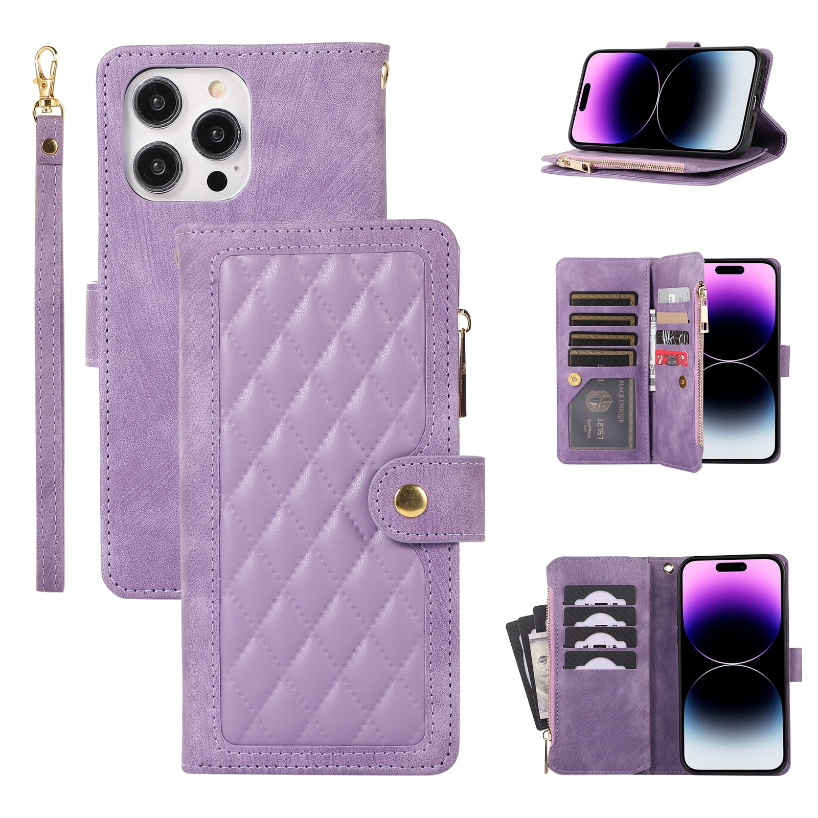 Dteck for iPhone Apple iPhone 11 Pro Max Case, Shockproof Folio Flip ...