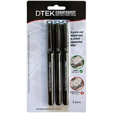 Smart-Money Counterfeit Bill Detector Pen with Coil and Clip - Walmart.com