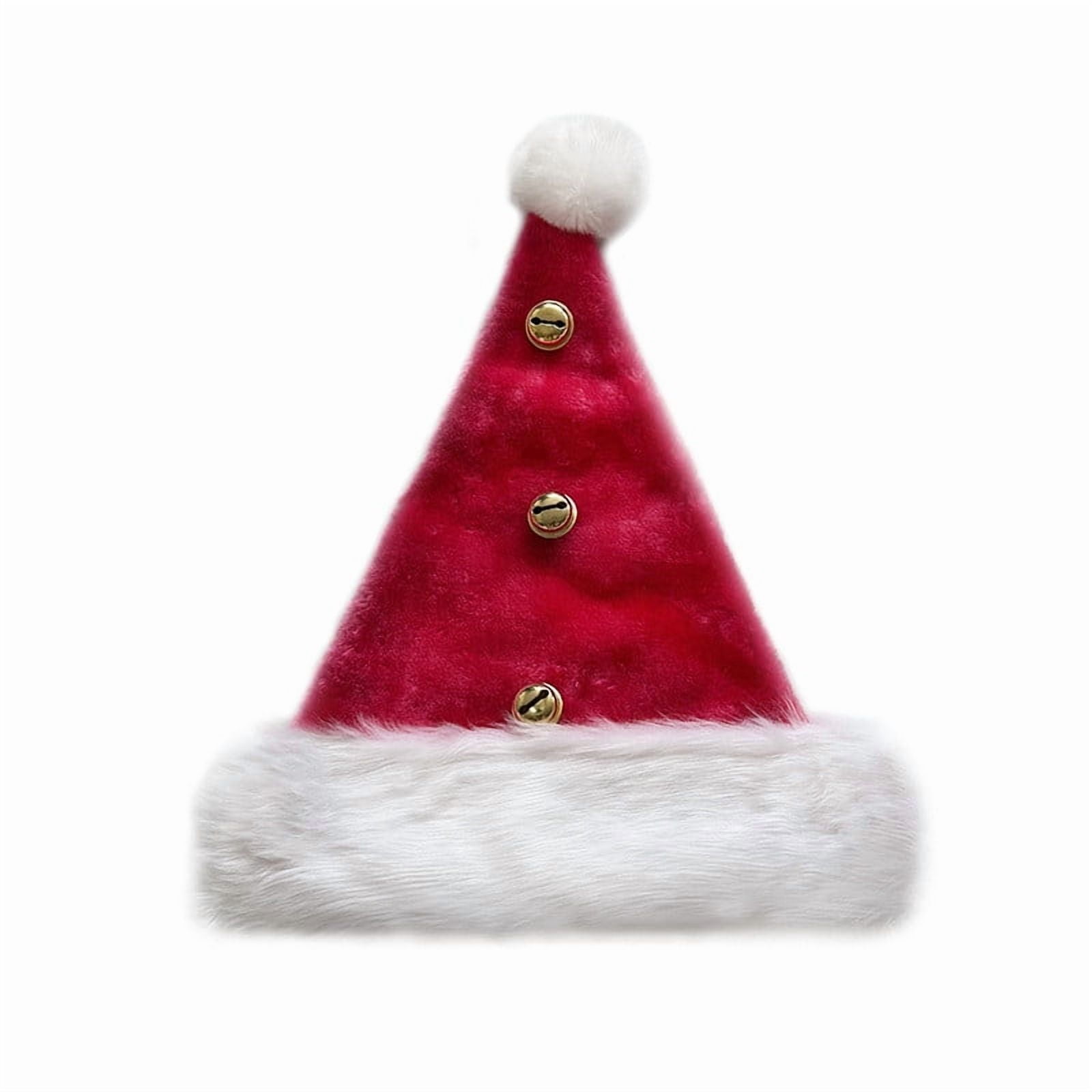 Dthcnegua Christmas Hat Set for Family Parties, Classic Santa Hats with ...