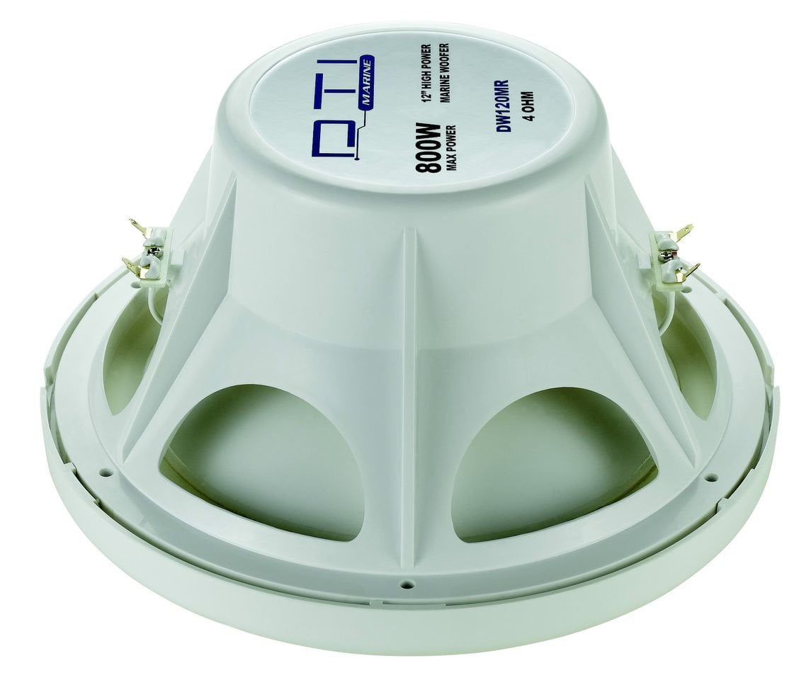 DTI Car Audio DTIDW120MR 12-Inch 4 Ohm High Power Marine Woofer ...