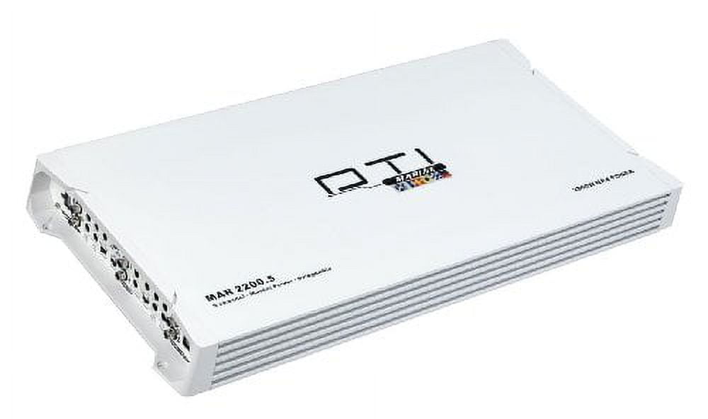 Dti DTIMAR22005 5 Ch 2200 Marine Amp - Walmart.com