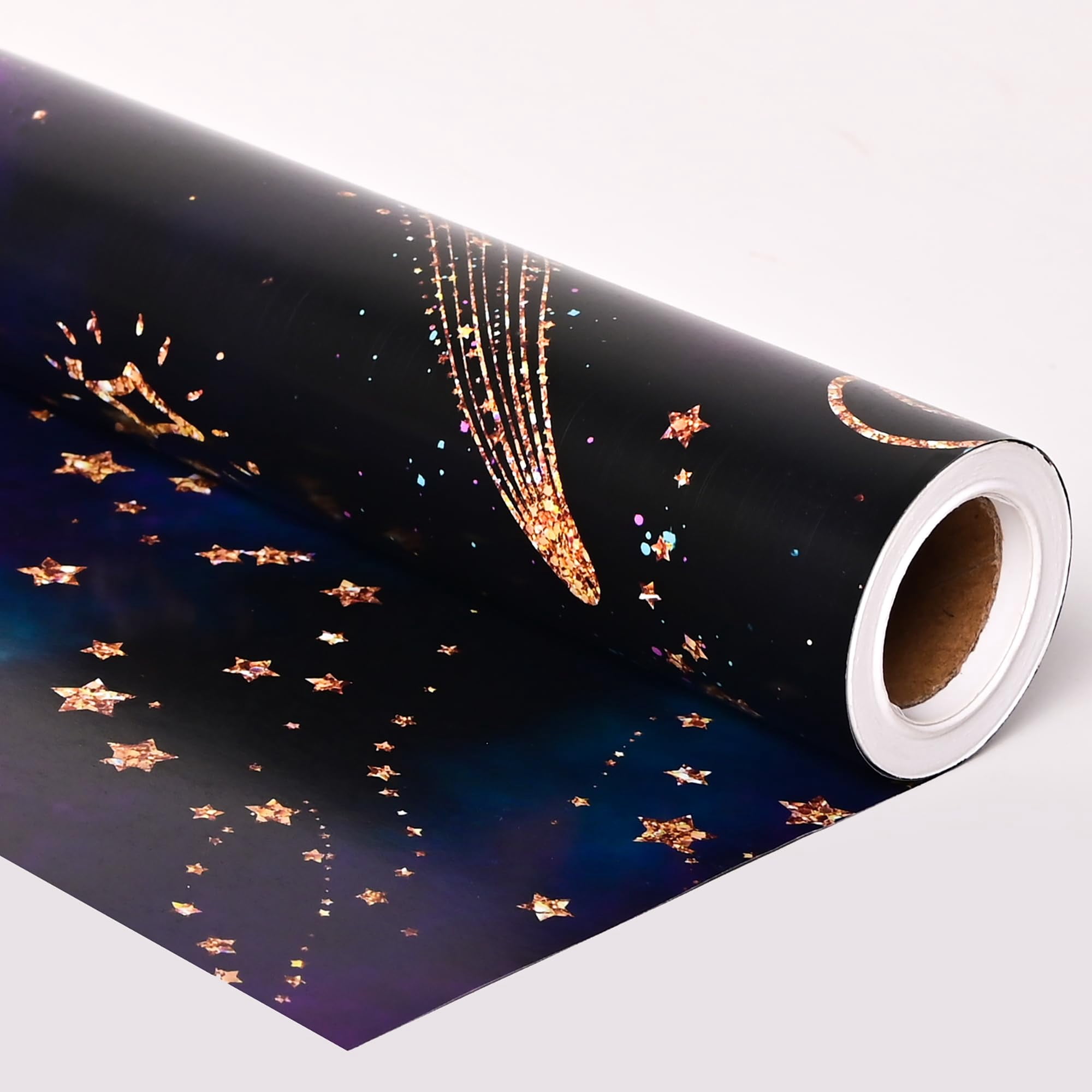 Dtiafu Reversible Galaxy PriNst Wrapping Paper for Girls Boys Women Men ...