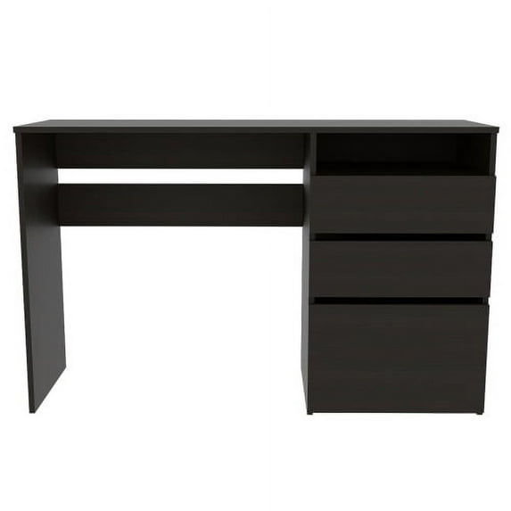 Dtwnek 3 Drawer Computer Desk with 1 Shelf, Writing Table for Home ...