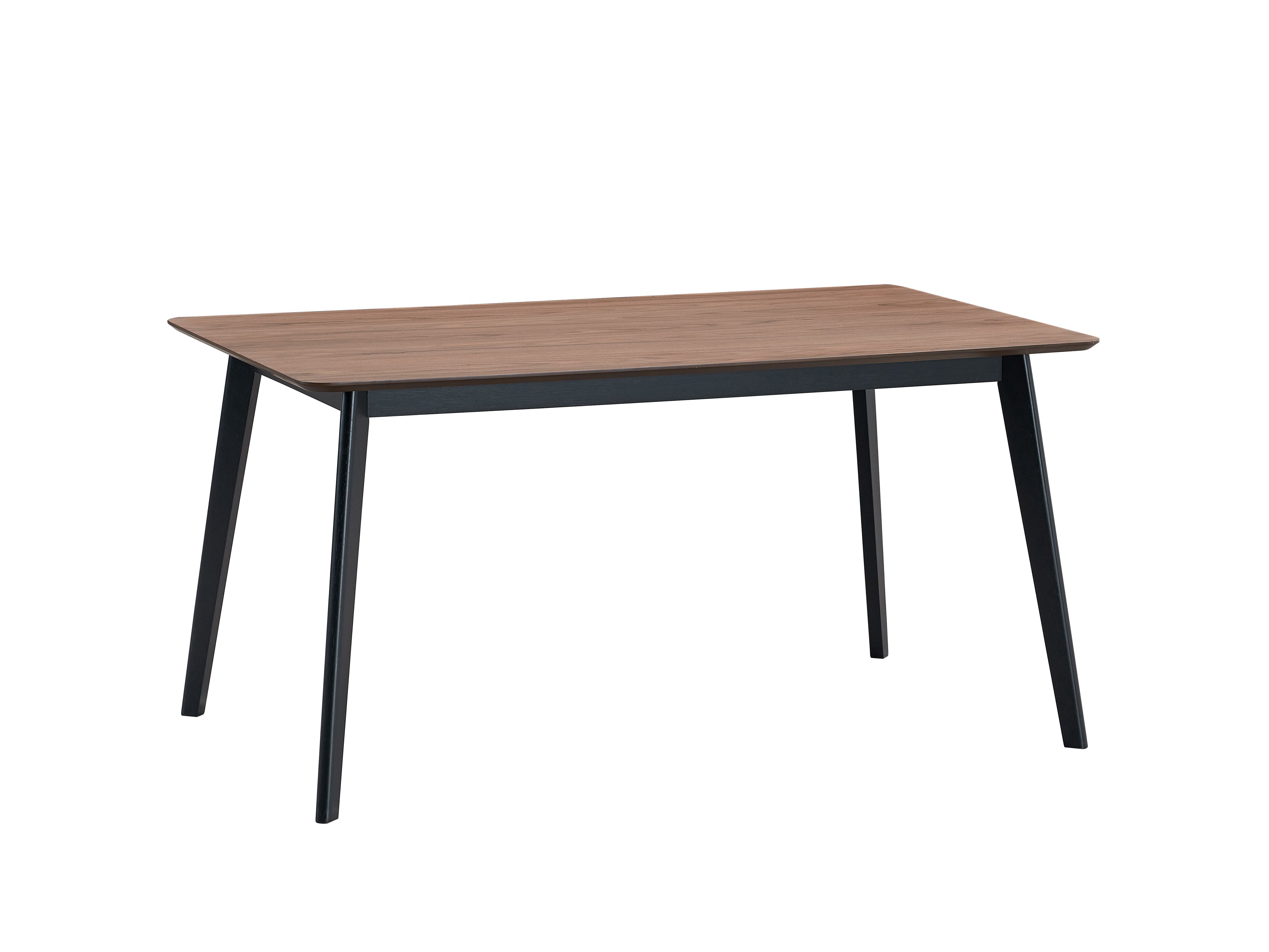 Dtwnek Rectangle Wood Dining Table for Dining Room, Kitchen, Brown ...
