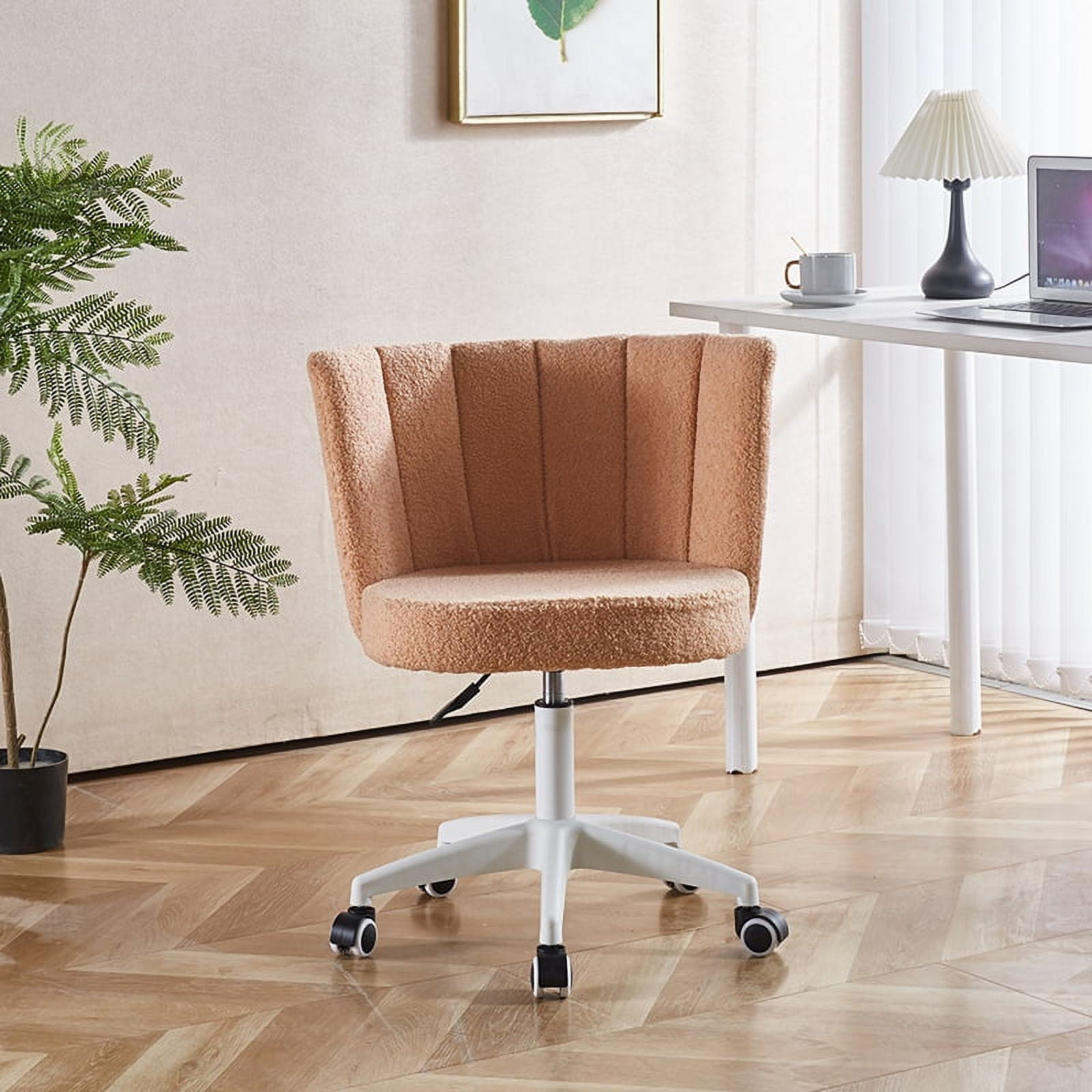 Dtwnek Swivel Home Office Chair, Makeup Vanity Chair, Height Adjustable ...