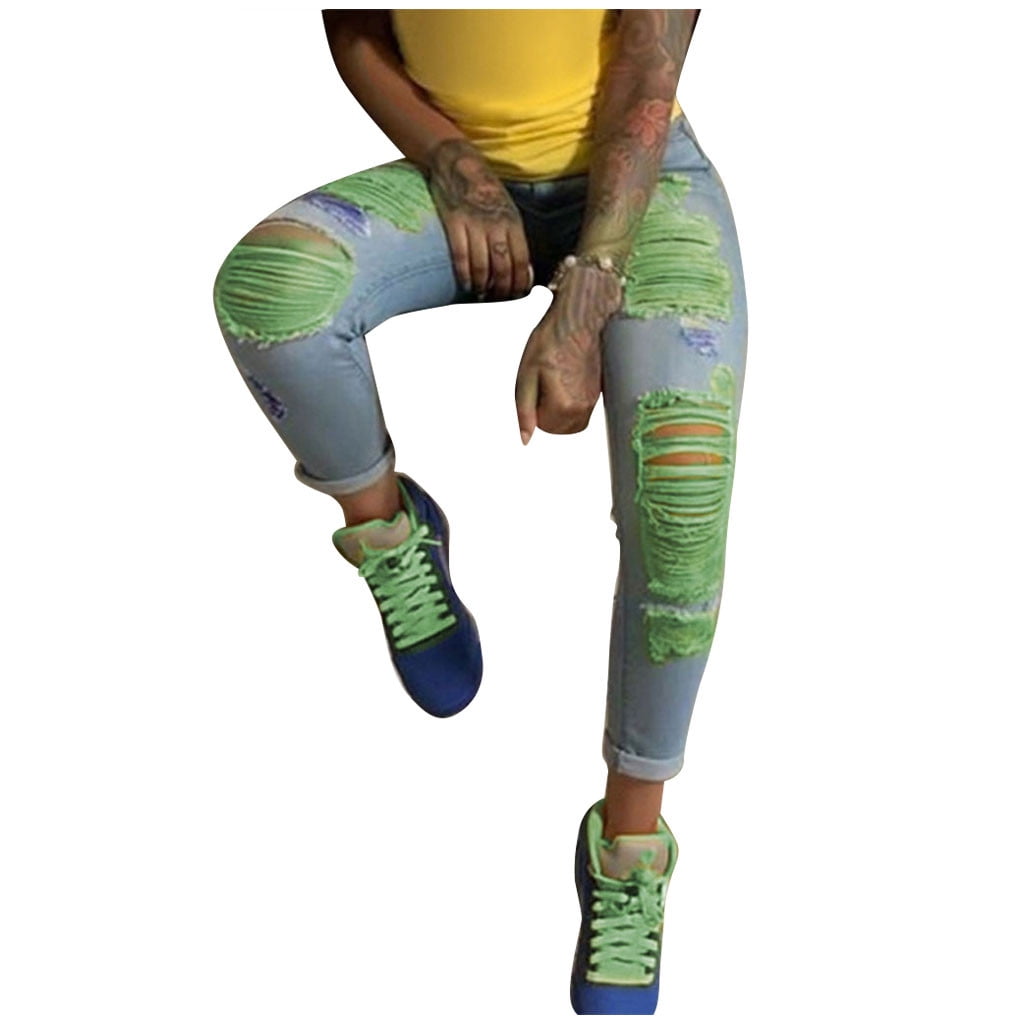 Dtydtpe 2024 Clearance Sales, Jeans for Women, Women High Waist ...