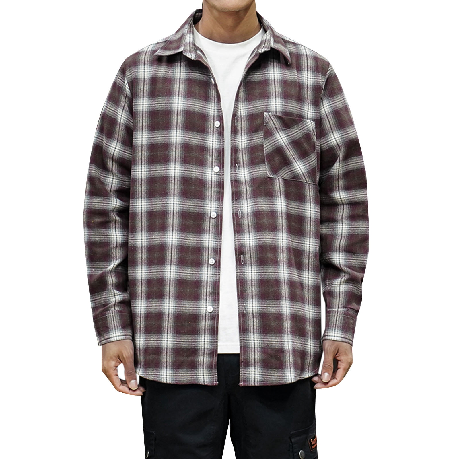 Dtydtpe 2024 Clearance Sales, Long Sleeve Shirts for Men, Able Square ...