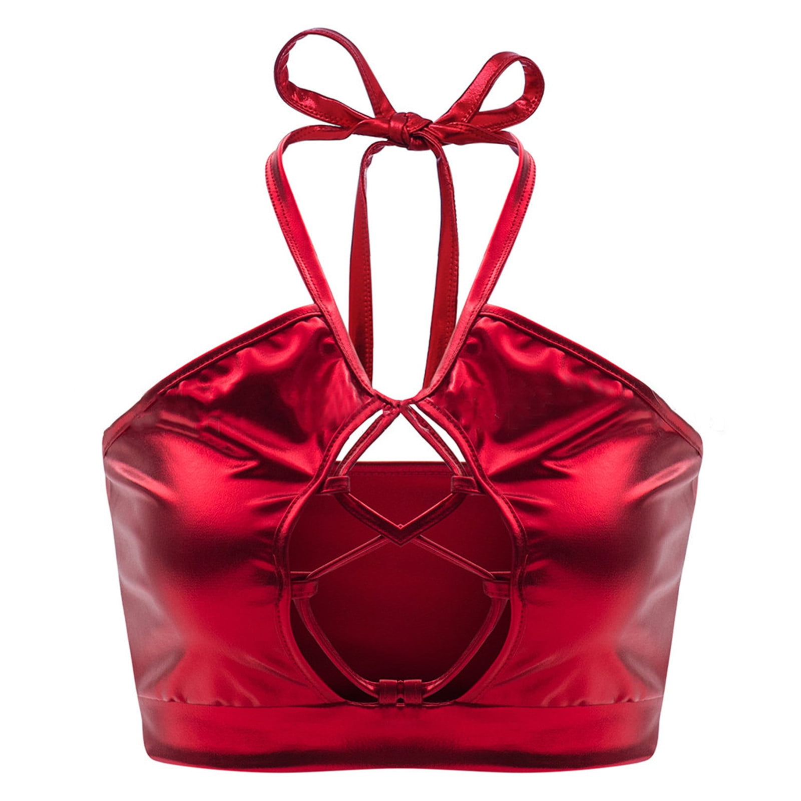 Dtydtpe 2024 Clearance Sales, Underwear Women, Women's Shiny Bra Rave ...