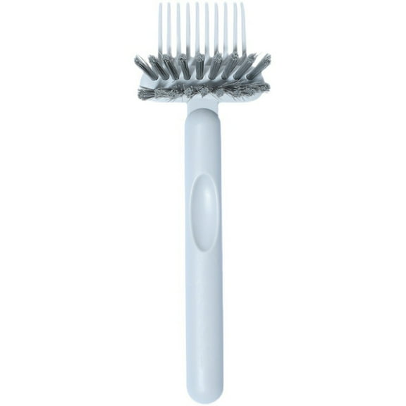2-in-1 Hair Brush Cleaner Tool | Double-Sided Plastic Comb & Nylon ...