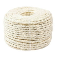 Golberg Twisted Sisal Rope Available in 1/4, 5/16, 3/8, 1/2, 3/4, and 1 ...
