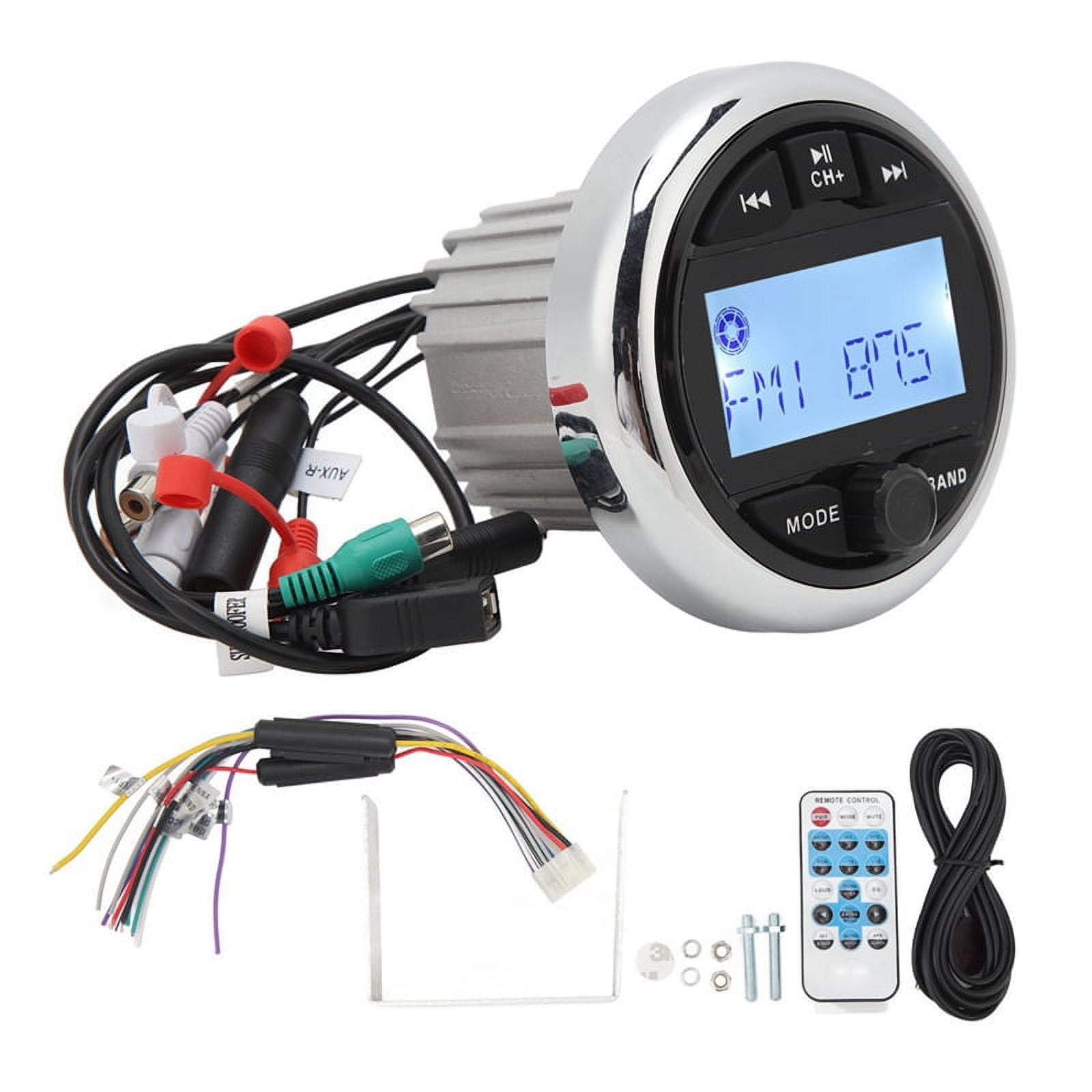 Du 12V Waterproof Bluetooth Mp3 Player Anti Interference Digital Stereo ...