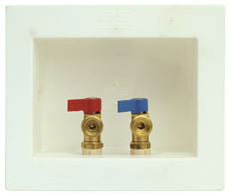 Du All Washer Outlet Box With Valves 1/2 In. Fgg Cpvc - Walmart.com