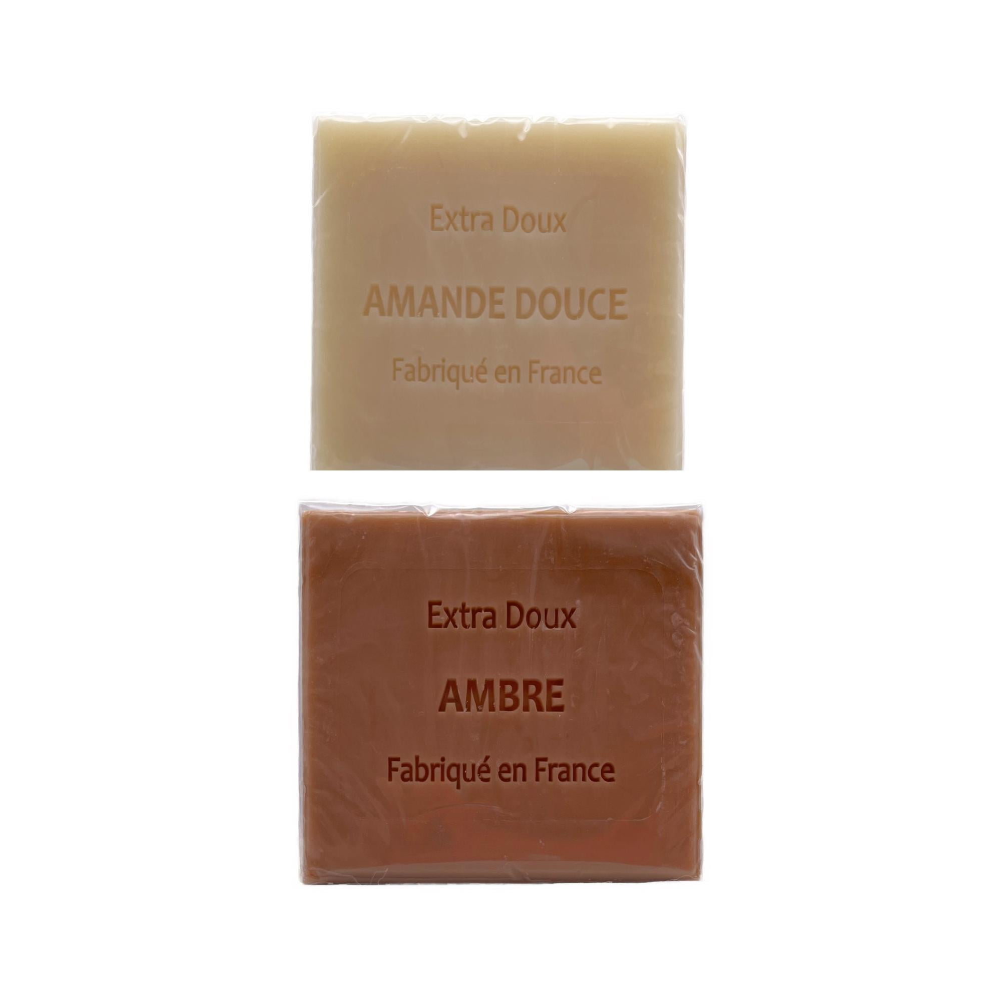 Du Monde a La Provence Amande Sweet Almond/Ambre Amber Soap Made in ...