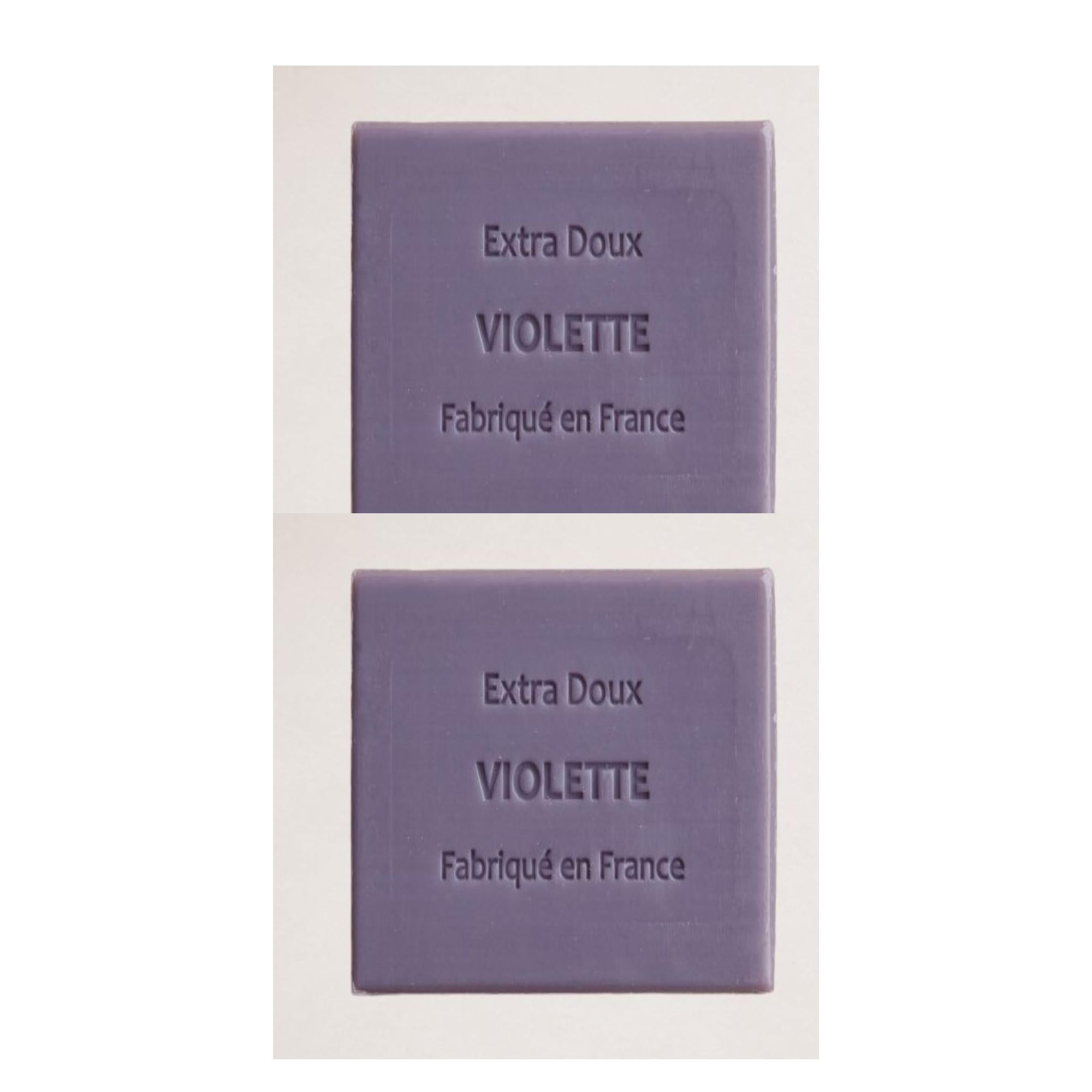 Du Monde a La Provence Violette Violet Soap Made in France 10og - 2 ...
