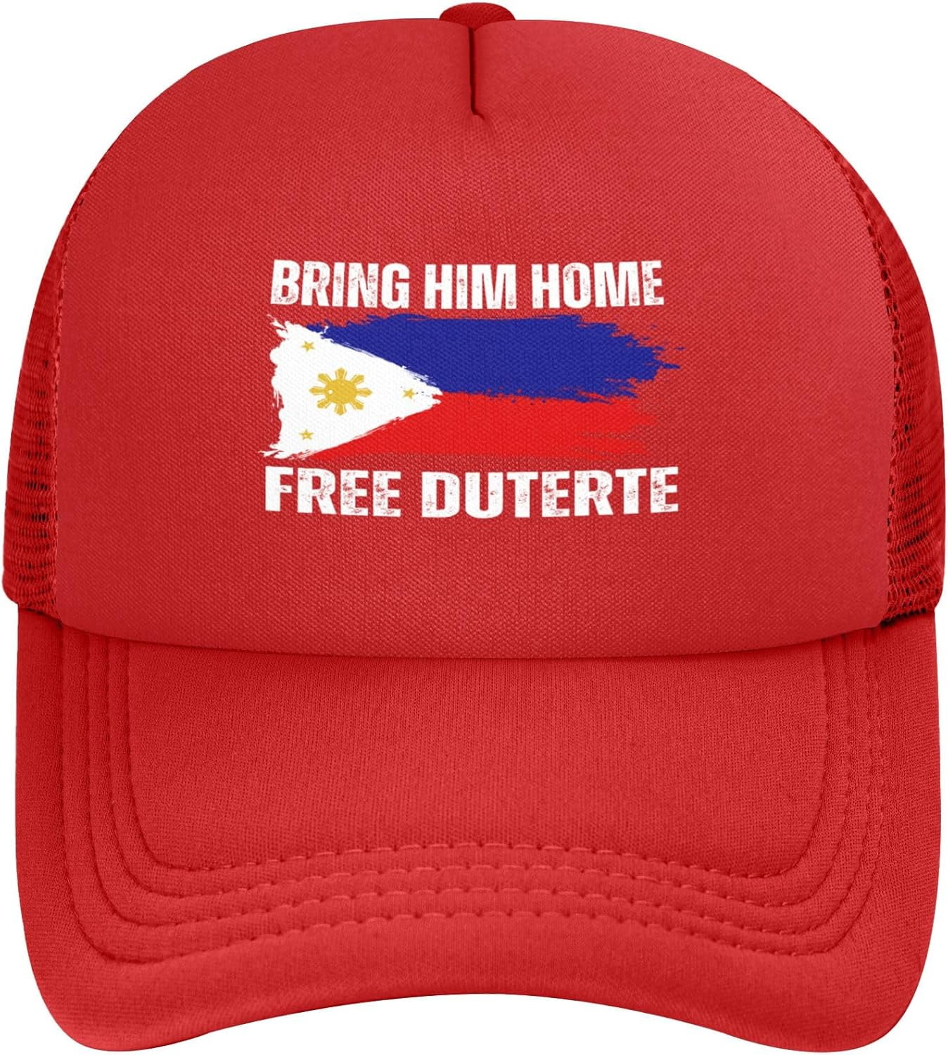 Du-terte Bring Him Home Hat Philippines PRRD DU30 Supporter Mesh ...