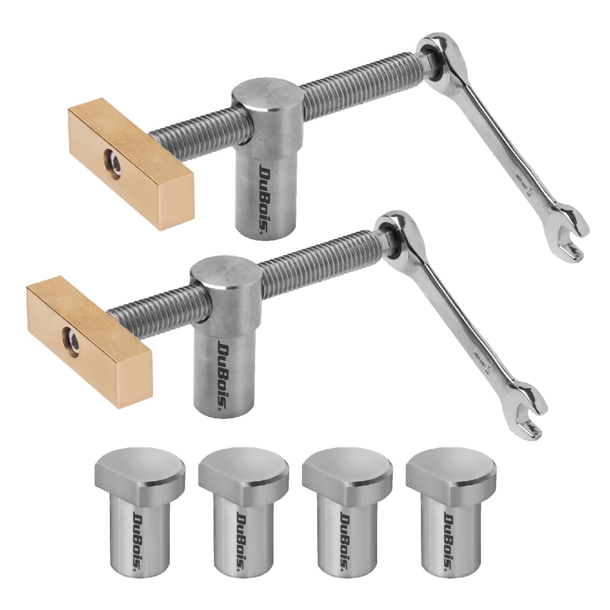 DuBois Bench Dogs and Clamps Set | 2-PC Low-Profile Workbench Angle ...