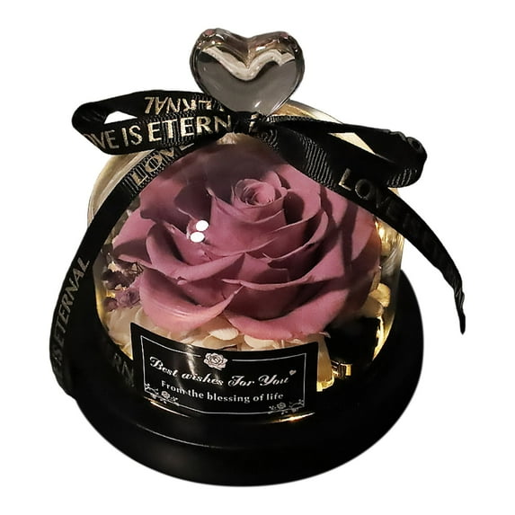 DuHouse Forever Roses Preserved Real Flowers Eternal Enchanted Rose ...