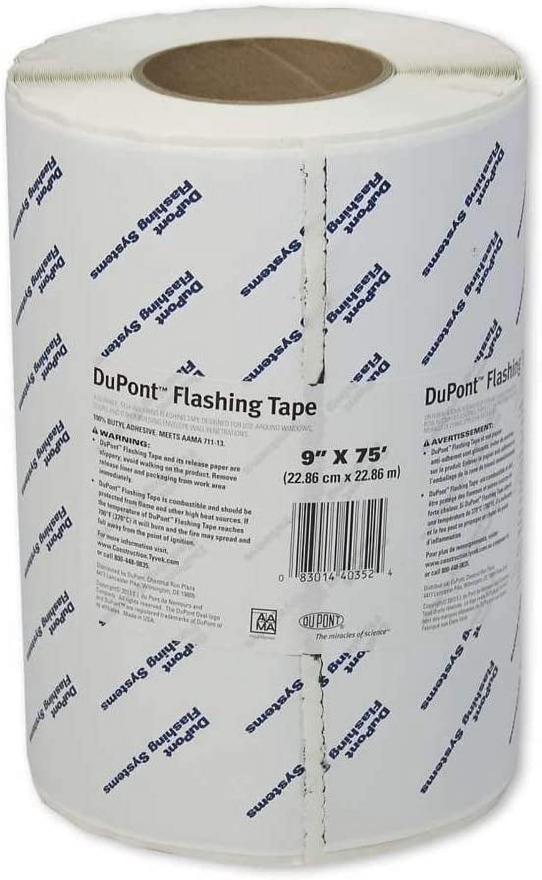 DuPont Tyvek Flashing Tape - 9" x 75' - 1 Roll - Walmart.com