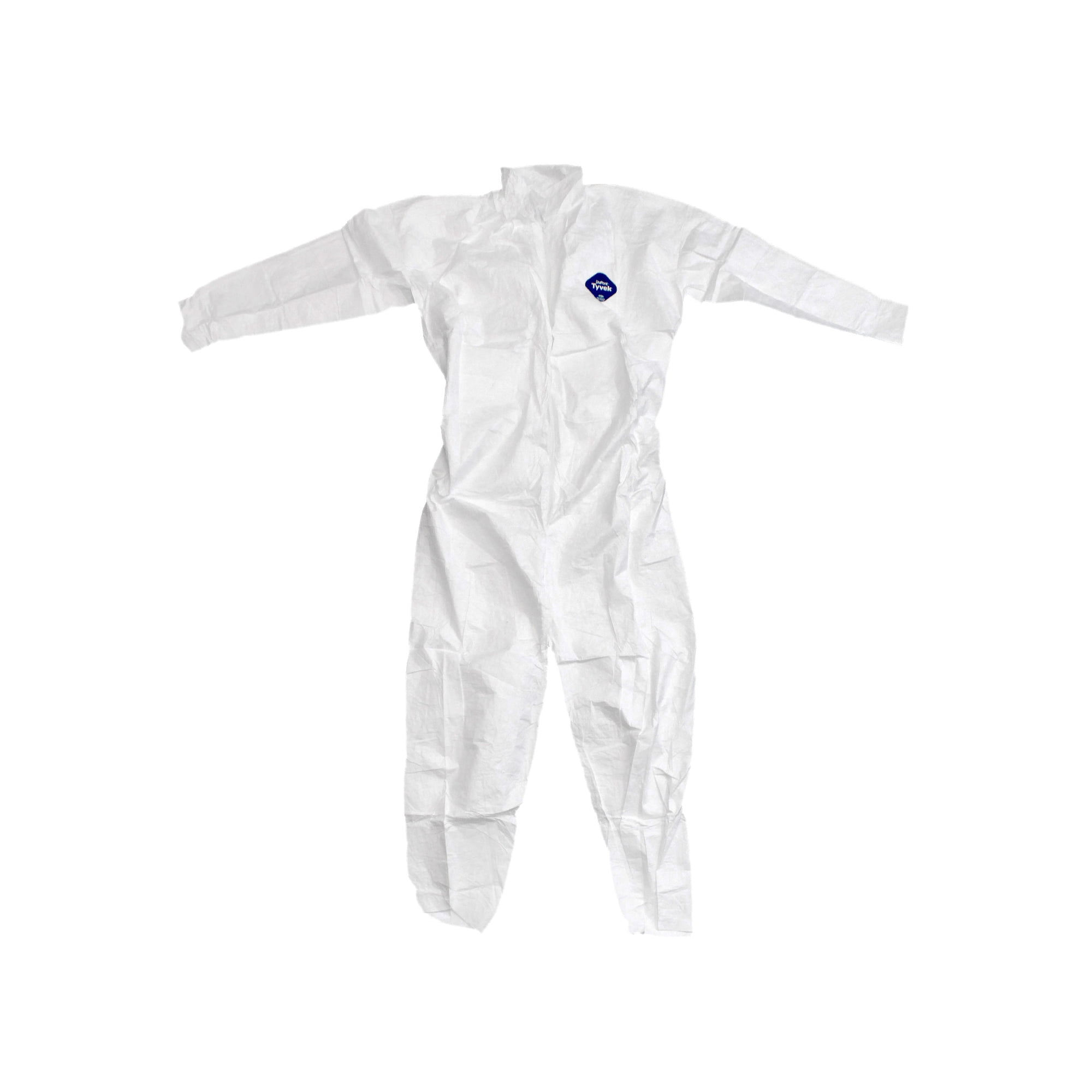 DuPont Tyvek TY120S Disposable Coverall, Open Cuff, White, 3XL (Pack of 25) - Walmart.com