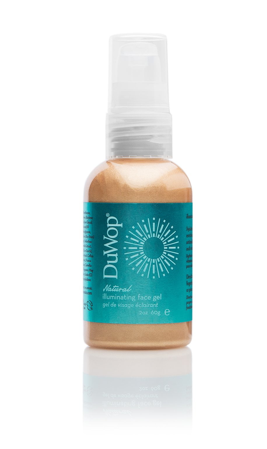 DuWop Illuminating Face Gel For a Luminescent Glow - Hydrates, Reduces ...