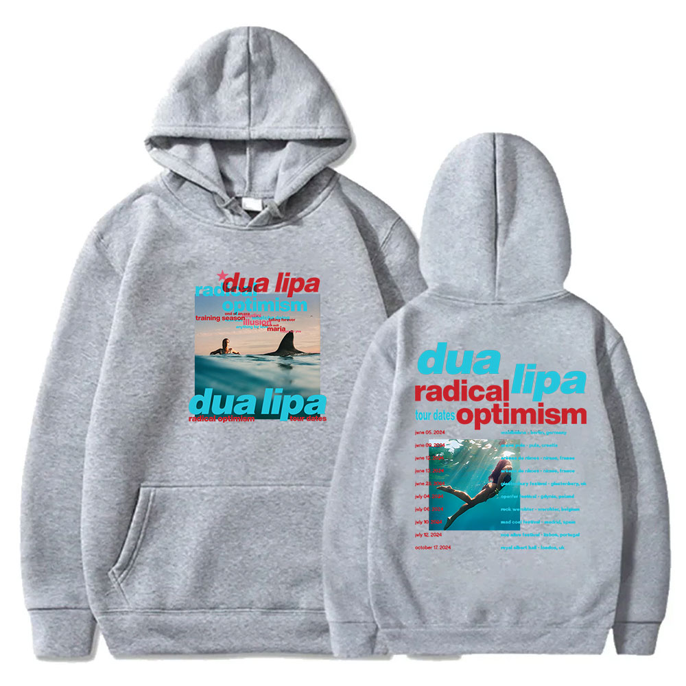Dua Lipa Radical Optimism Tour Merch Hoodies Cosplay Women Men Fashion ...