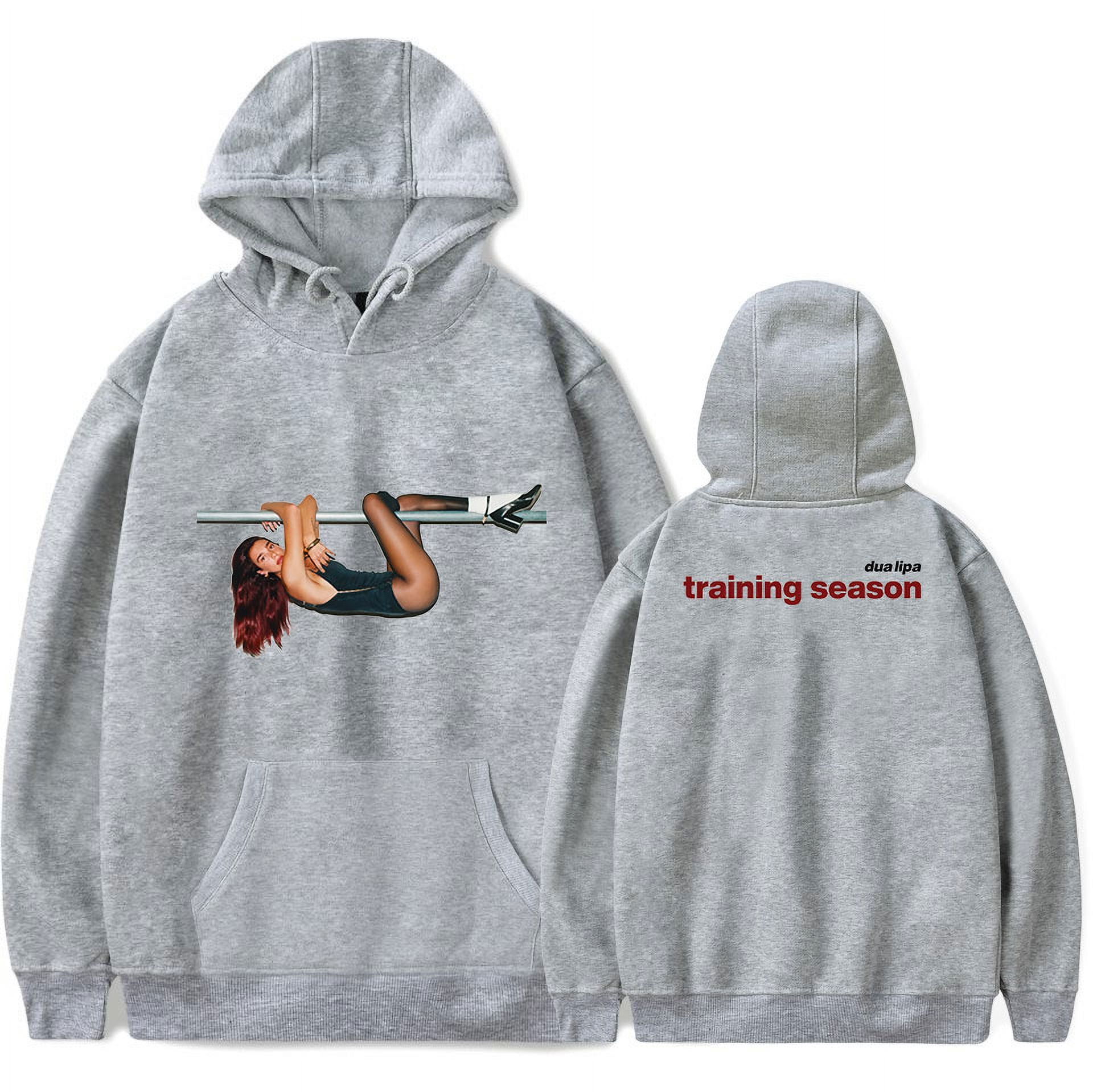 Dua Lipa Training Season Hoodie Singer Merch Men Women Hooded Casual Fashion Long Sleeve ...