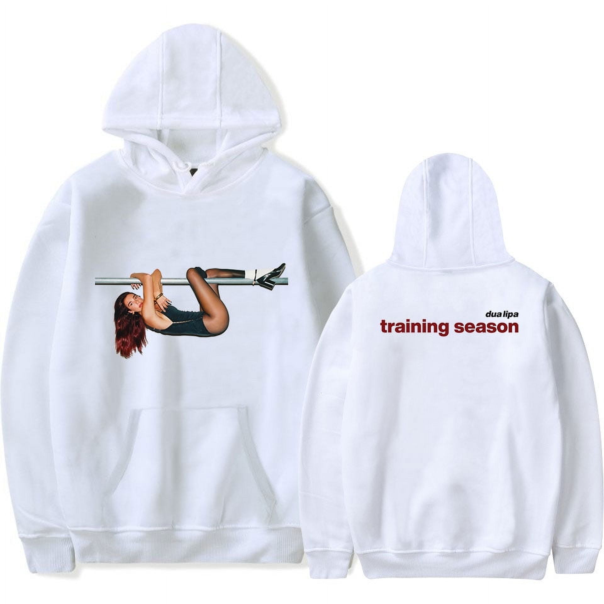 Dua Lipa Training Season Hoodie Singer Merch Men Women Hooded Casual ...